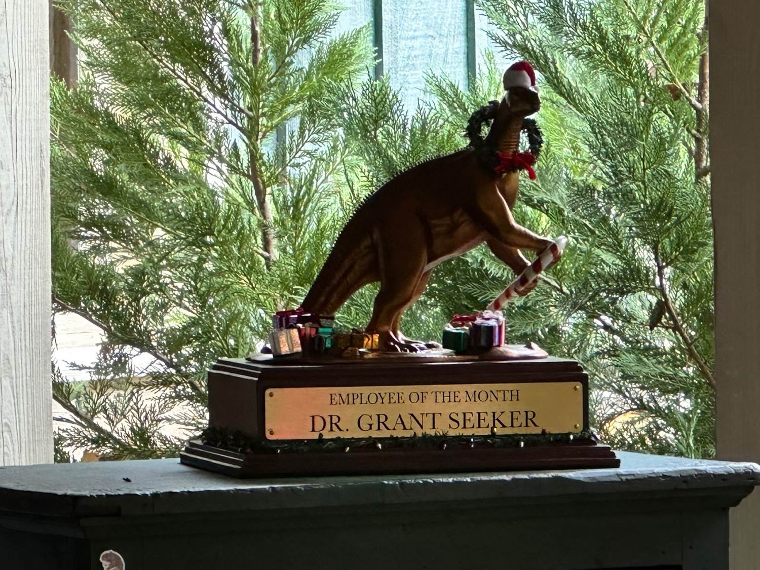 Photos: Previewing the Fabulous Dino Institute Decorations for Santa ...