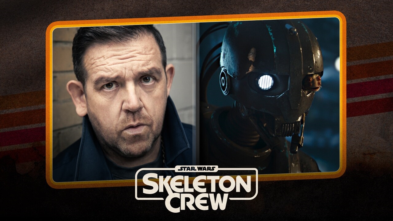 Comedic Actor Nick Frost Discusses His Voice Role as the Droid SM-33 in ...