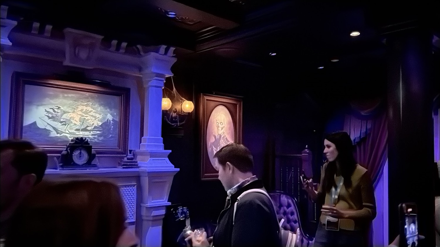 Photos/Video: The Spooks and Spectres of the Haunted Mansion Parlor ...