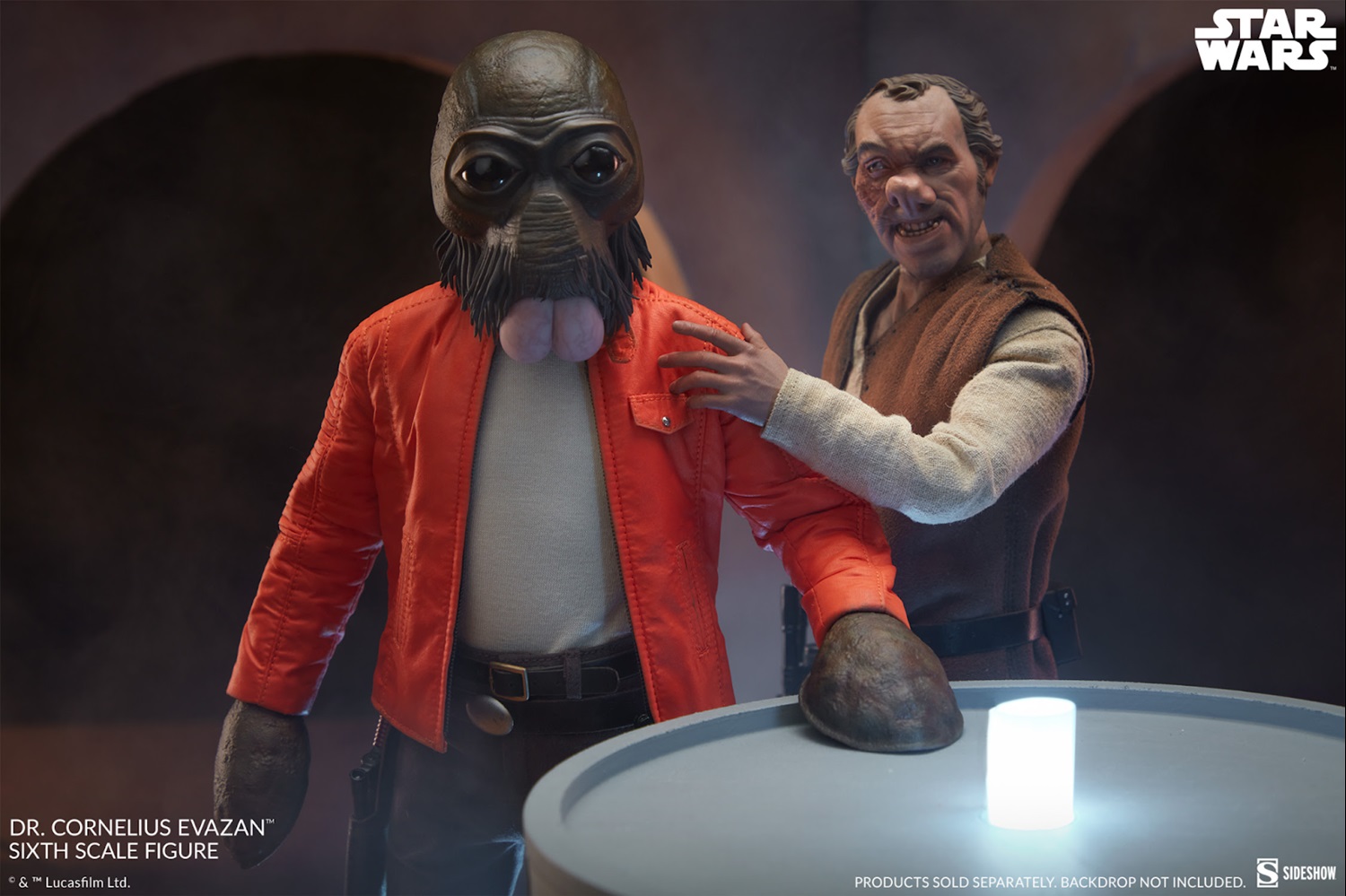 Sideshow Unveils New Star Wars Doctor Cornelius Evazan 1/6 Scale Figure ...