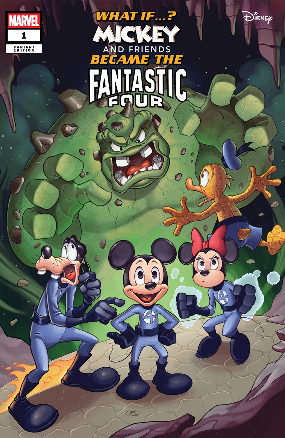 Marvel Comics Announces Disney "What If…? Mickey & Friends Became The Fantastic Four ...