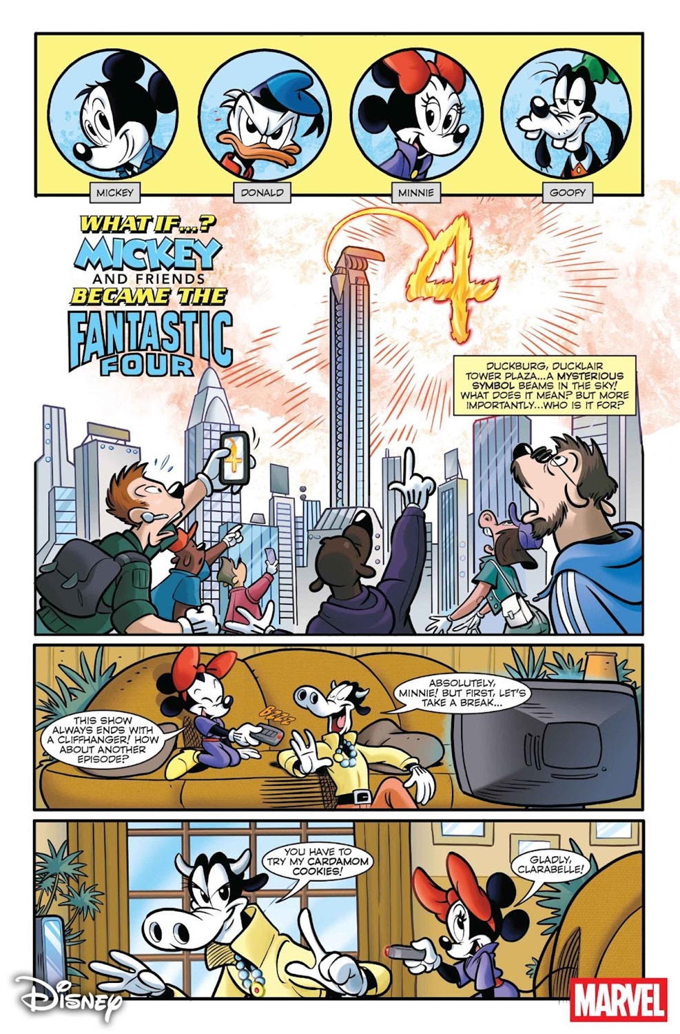 Marvel Comics Announces Disney "What If…? Mickey & Friends Became The ...