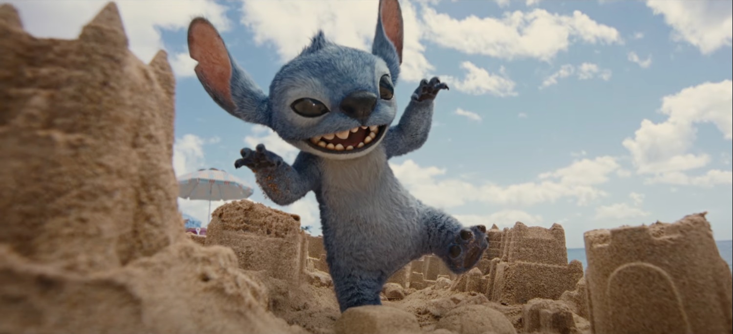 Stitch Destroys a Familiar Sand Castle in First Teaser for the Live-Action “Lilo & Stitch ...