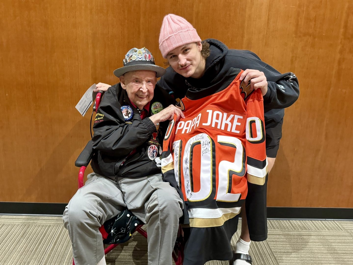 Disneyland Honors 101-Year-Old World War II Veteran Papa Jake ...