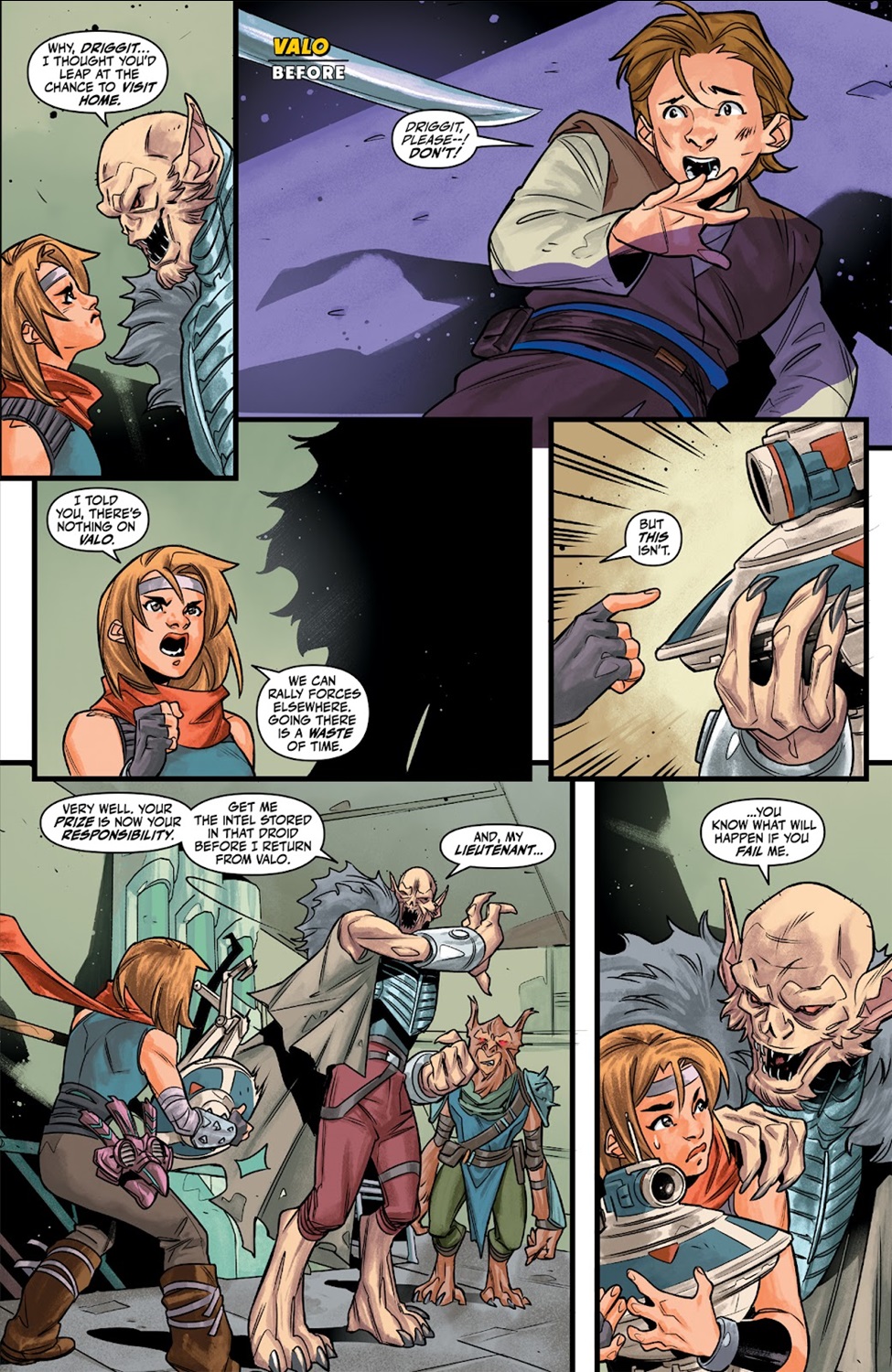 Comic Review - Nihil Forces Intercept a Republic Droid in "Star Wars ...