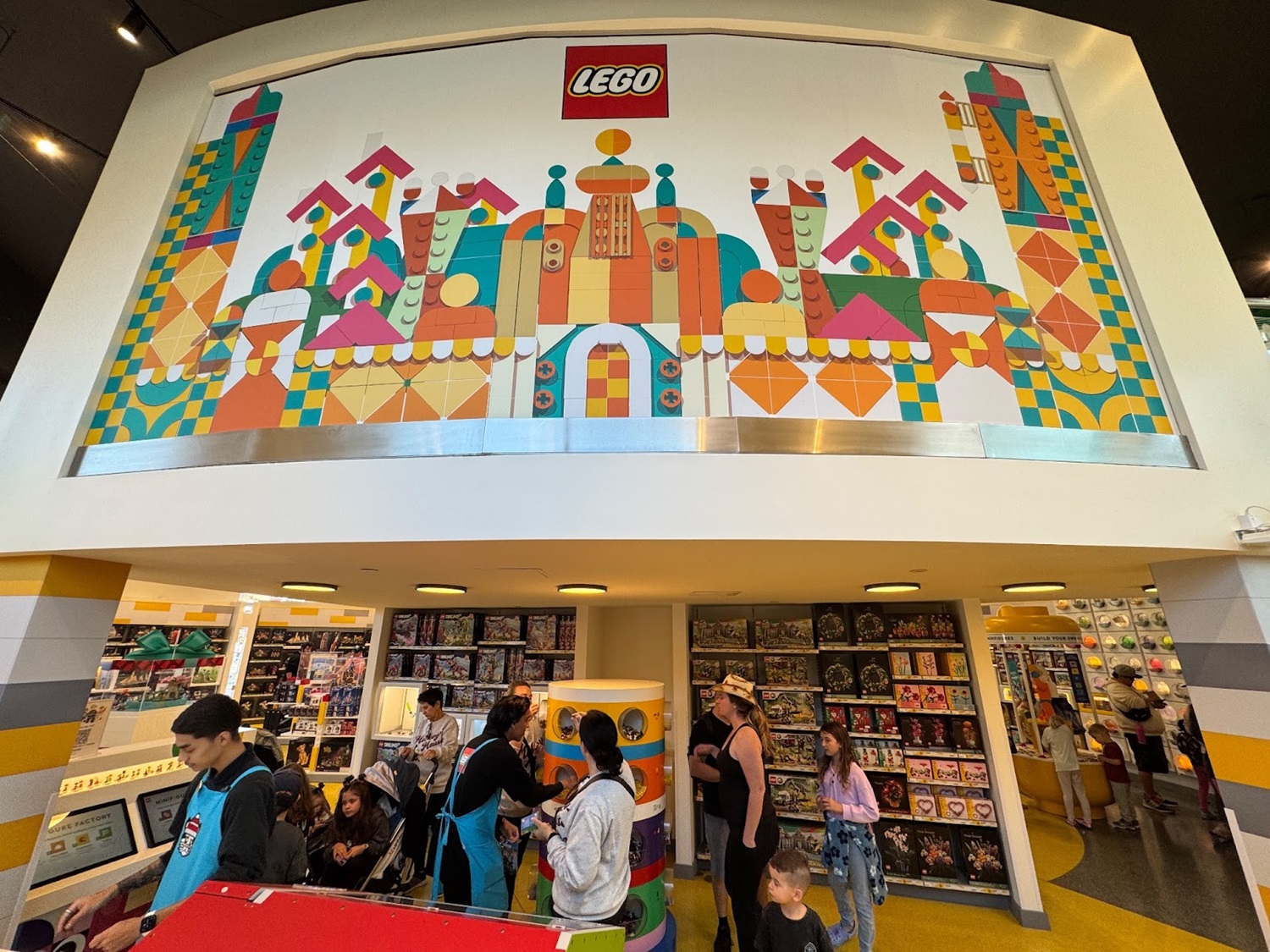 Photos: The LEGO Store Reopens at Downtown Disney with LEGO Versions of ...