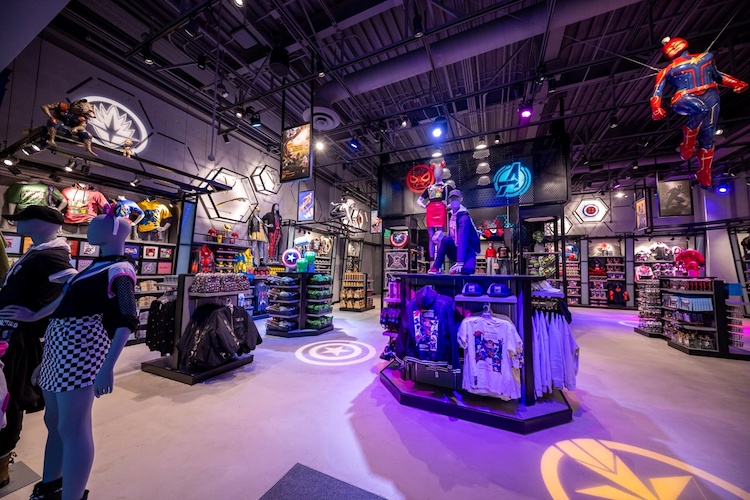 New Avengers Reserve Store Soft Opens at Downtown Disney ...