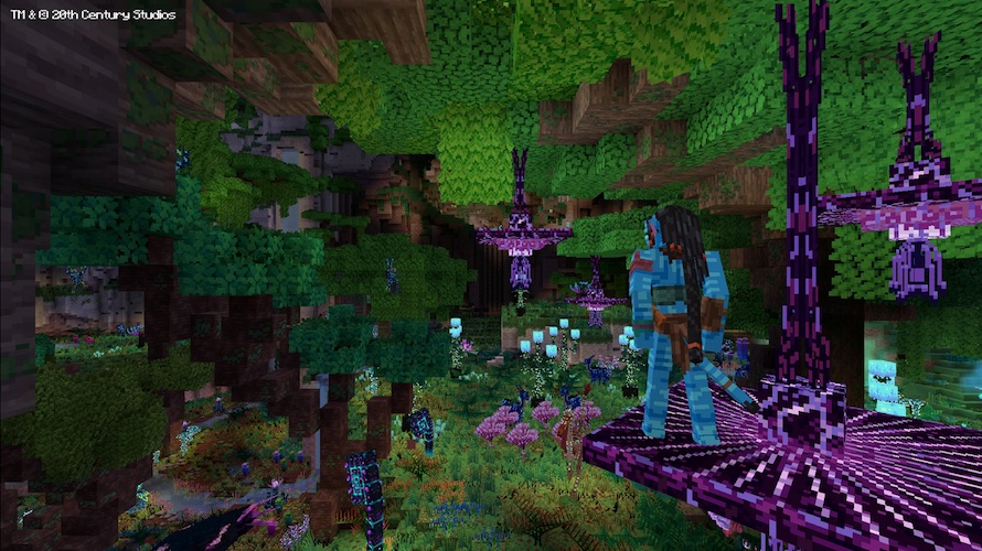 Experience Pandora Like Never Before in Mincraft's New Avatar: Rites of ...