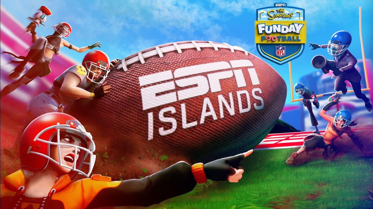 Fortnite's ESPN Football Islands Receives Refresh for "The Simpsons Funday Football ...