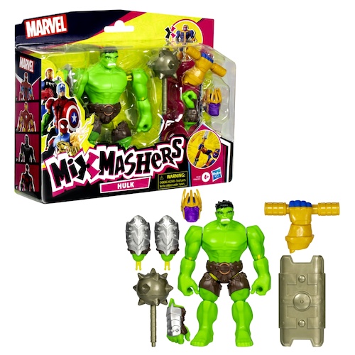 Hasbro Launches New MixMashers Customizable Toy Line Featuring Marvel ...