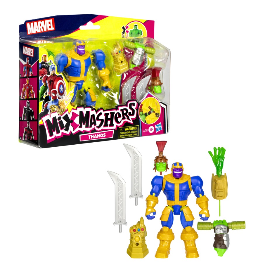 Hasbro Launches New MixMashers Customizable Toy Line Featuring Marvel ...