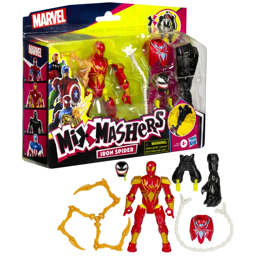 Hasbro Launches New MixMashers Customizable Toy Line Featuring Marvel ...