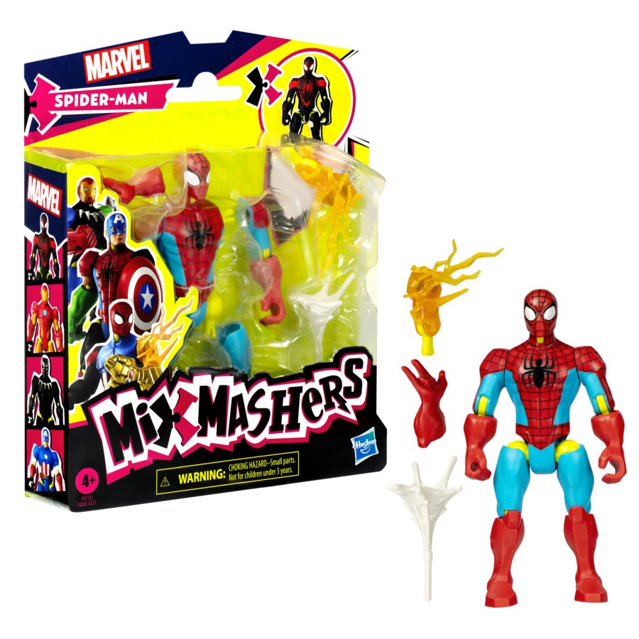 Hasbro Launches New MixMashers Customizable Toy Line Featuring Marvel ...