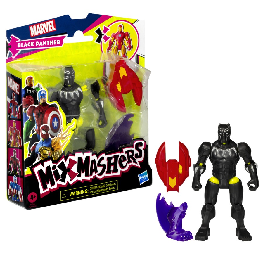 Hasbro Launches New MixMashers Customizable Toy Line Featuring Marvel ...