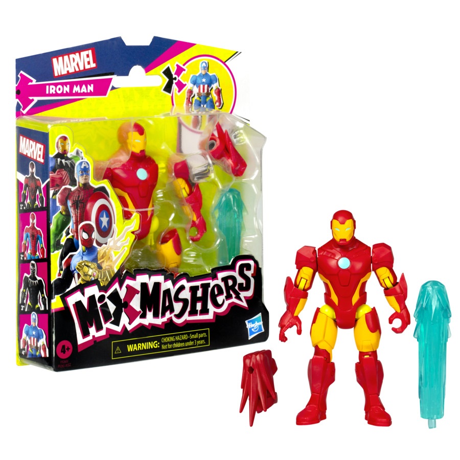 Hasbro Launches New MixMashers Customizable Toy Line Featuring Marvel ...