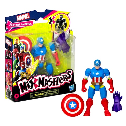 Hasbro Launches New MixMashers Customizable Toy Line Featuring Marvel ...