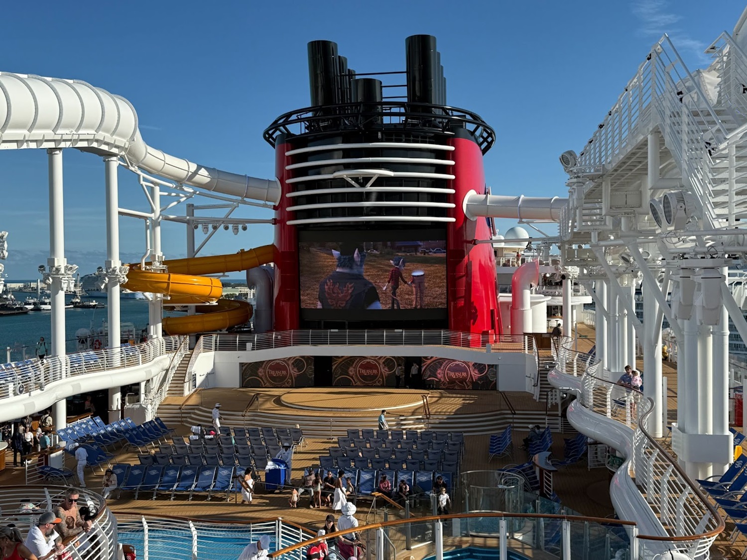 Photos: Disney Treasure's Pool Areas are a Splashing Good Time ...