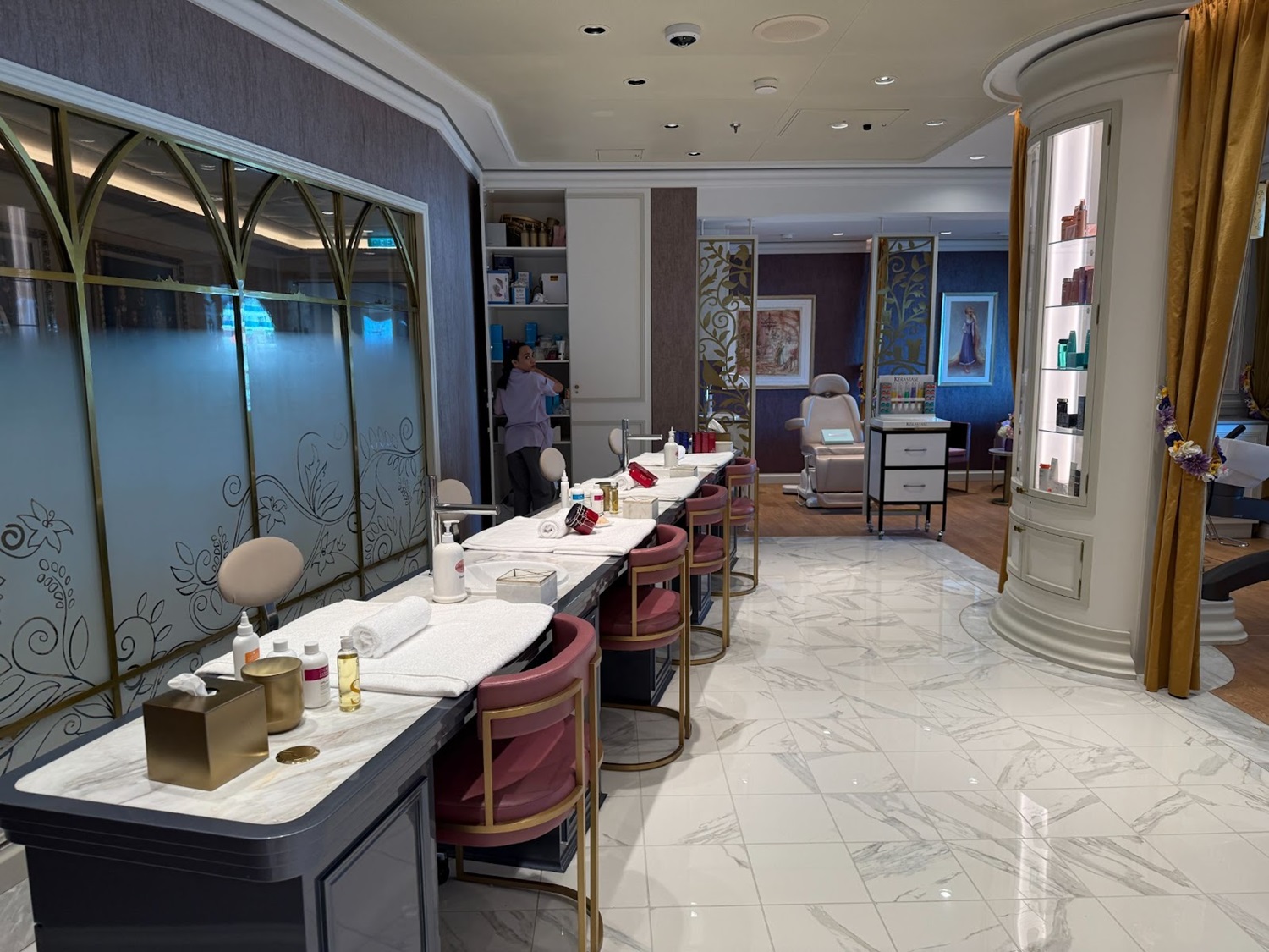 Photos: Disney Treasure's Salons and Spas Embrace Rest and Relaxation ...