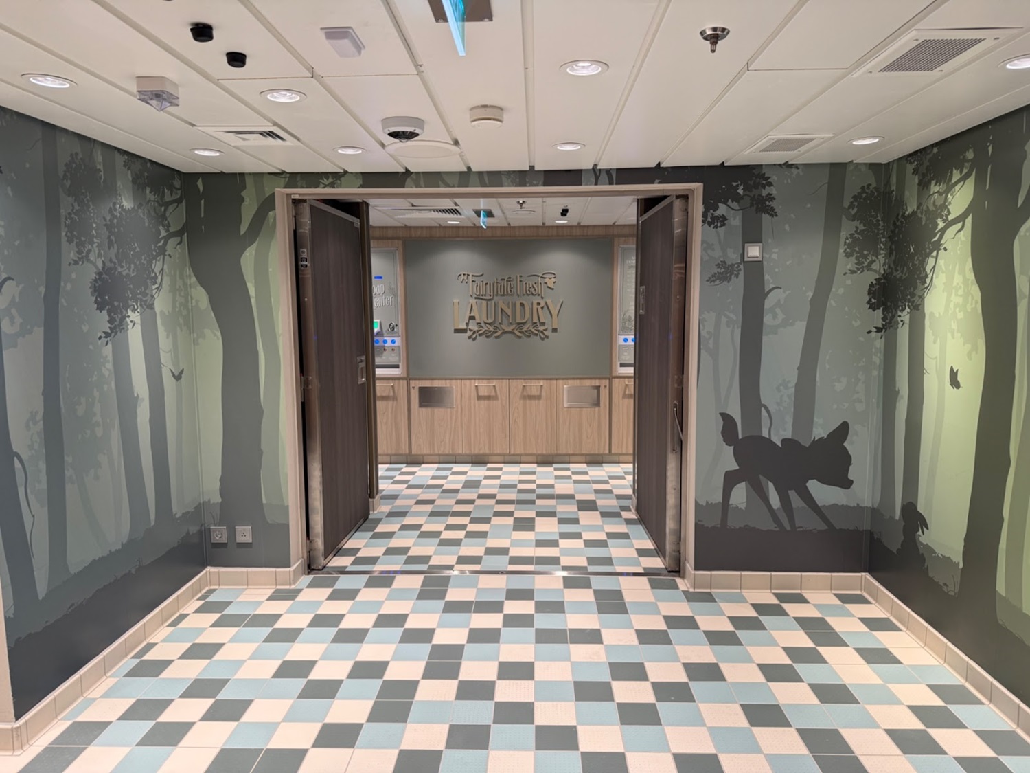Photos: Bambi Leads the Way into the Disney Treasure Laundry Room