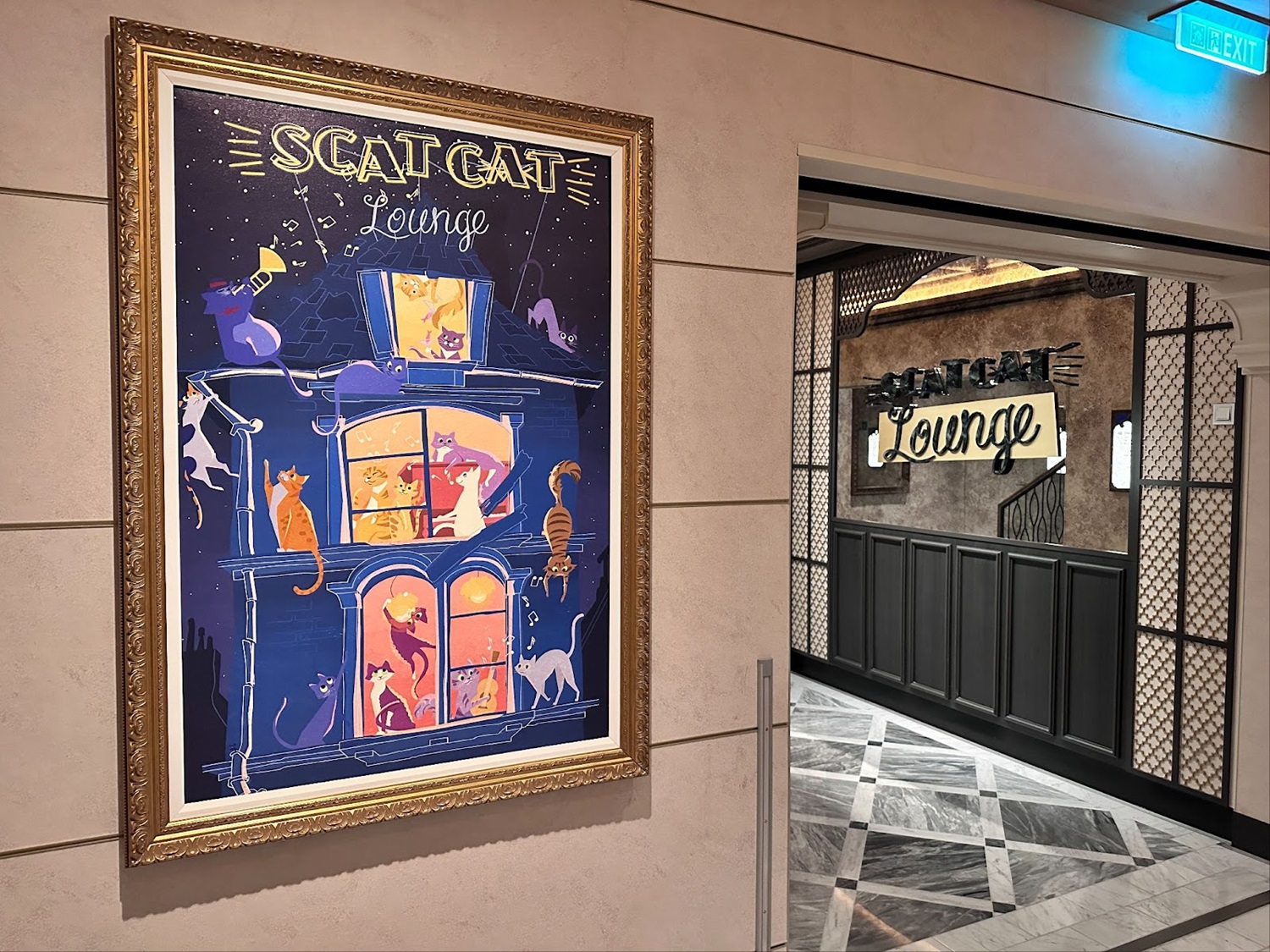 Photos: Ev'rybody Wants to Visit the Disney Treasure's New Scat Cat ...
