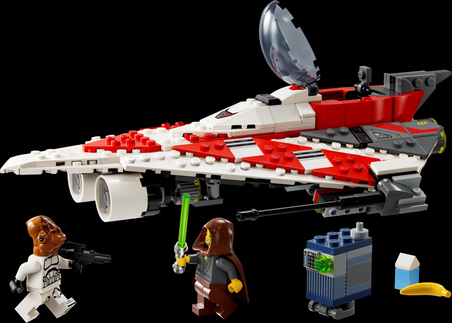 Toy Unboxing / Review: Jedi Bob's Starfighter with Minifigures from ...