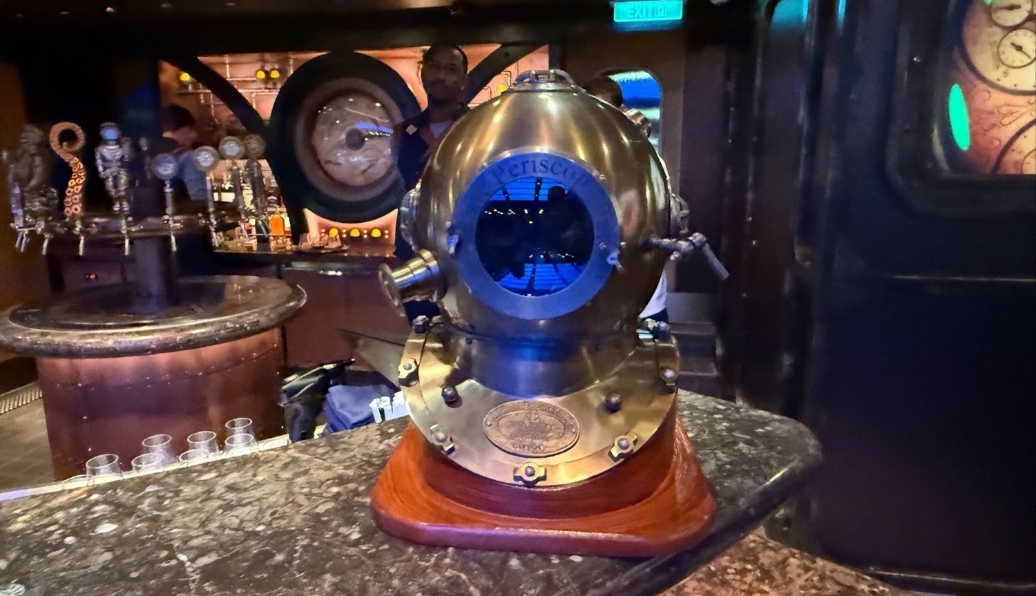 Video: Learn More About Disney Treasure’s Periscope Pub