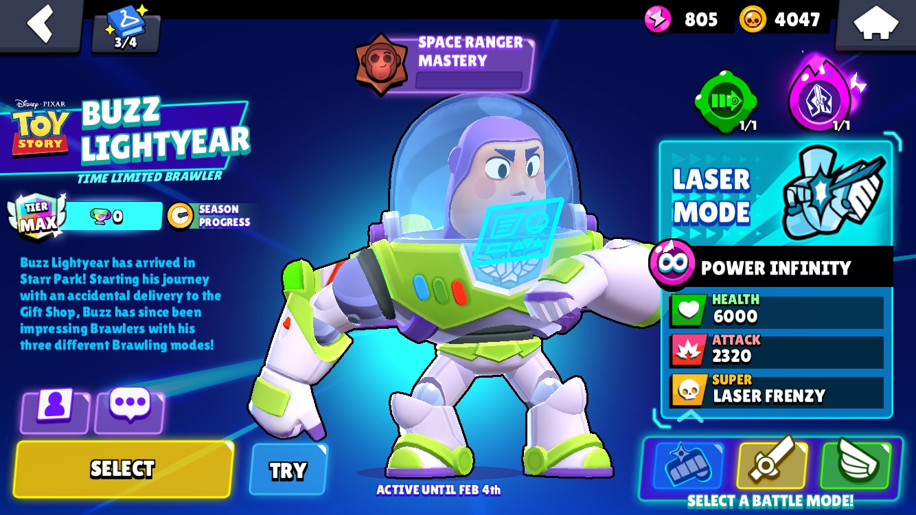 Buzz Lightyear and Other “Toy Story”-Inspired Elements Join “Brawl Stars”