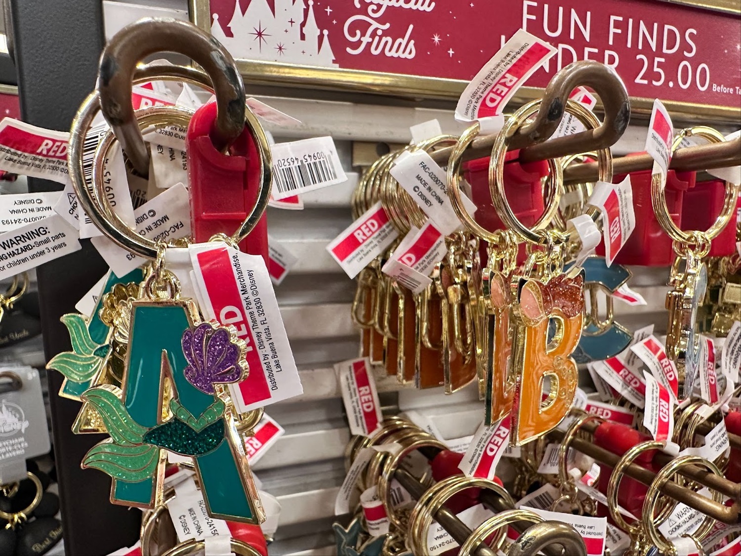 Photos: Letter Keychains Return to Walt Disney World - LaughingPlace.com