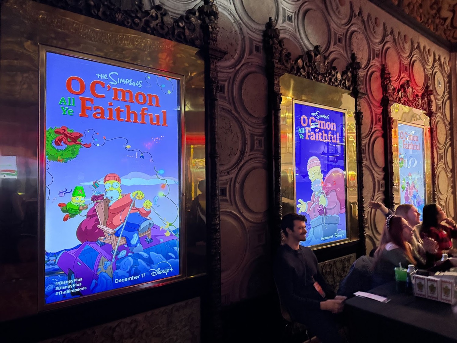 Photos / Video: "The Simpsons" Disney+ Holiday Special "O C'mon All Ye ...