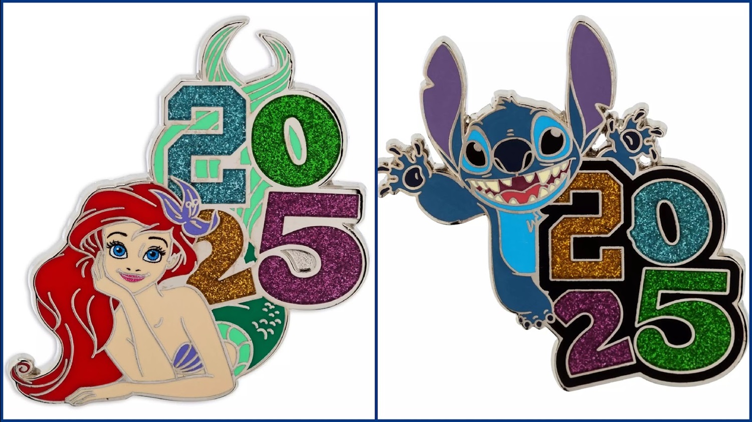 2025 Arrives with Fun Character Pins In Park and at Disney Store ...