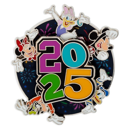 2025 Arrives with Fun Character Pins In Park and at Disney Store ...