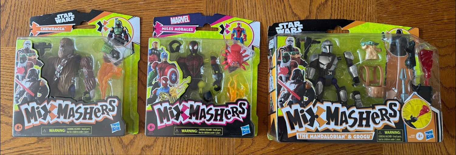 Toy Unboxing / Review: Hasbro's MixMashers Allow Kids to Create Their ...