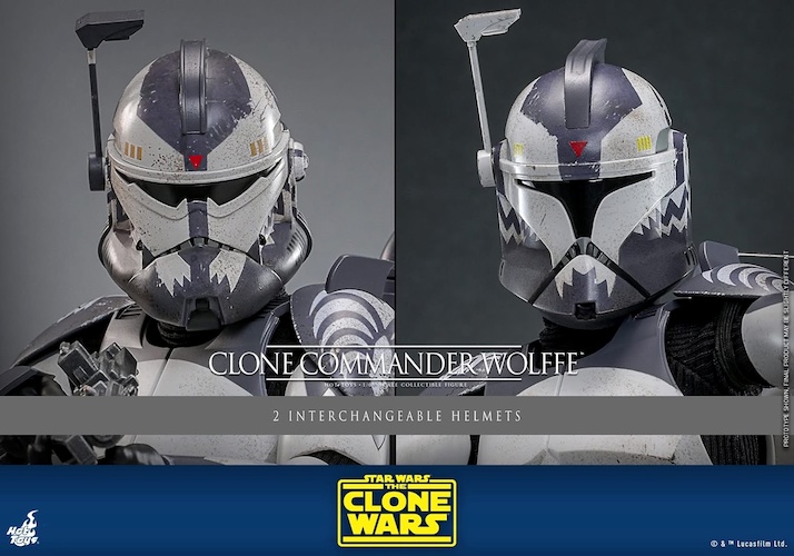 Hot Toys Reveals Two New "Star Wars: The Clone Wars" Wolfpack Clone ...