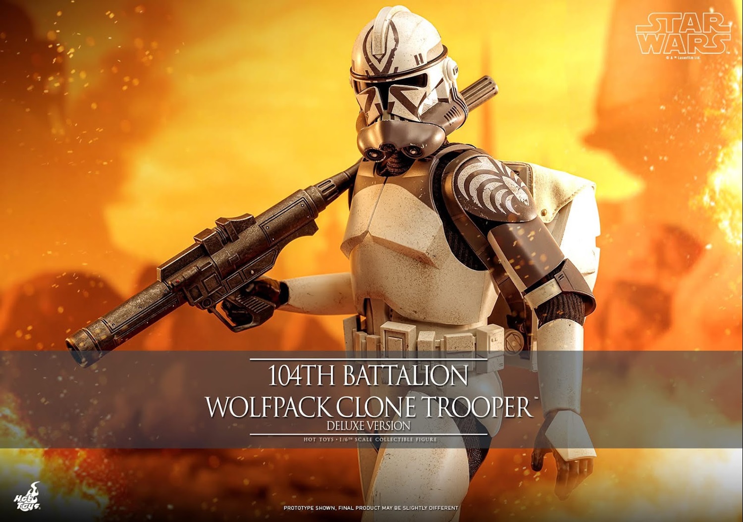 Hot Toys Reveals Two New "Star Wars: The Clone Wars" Wolfpack Clone ...