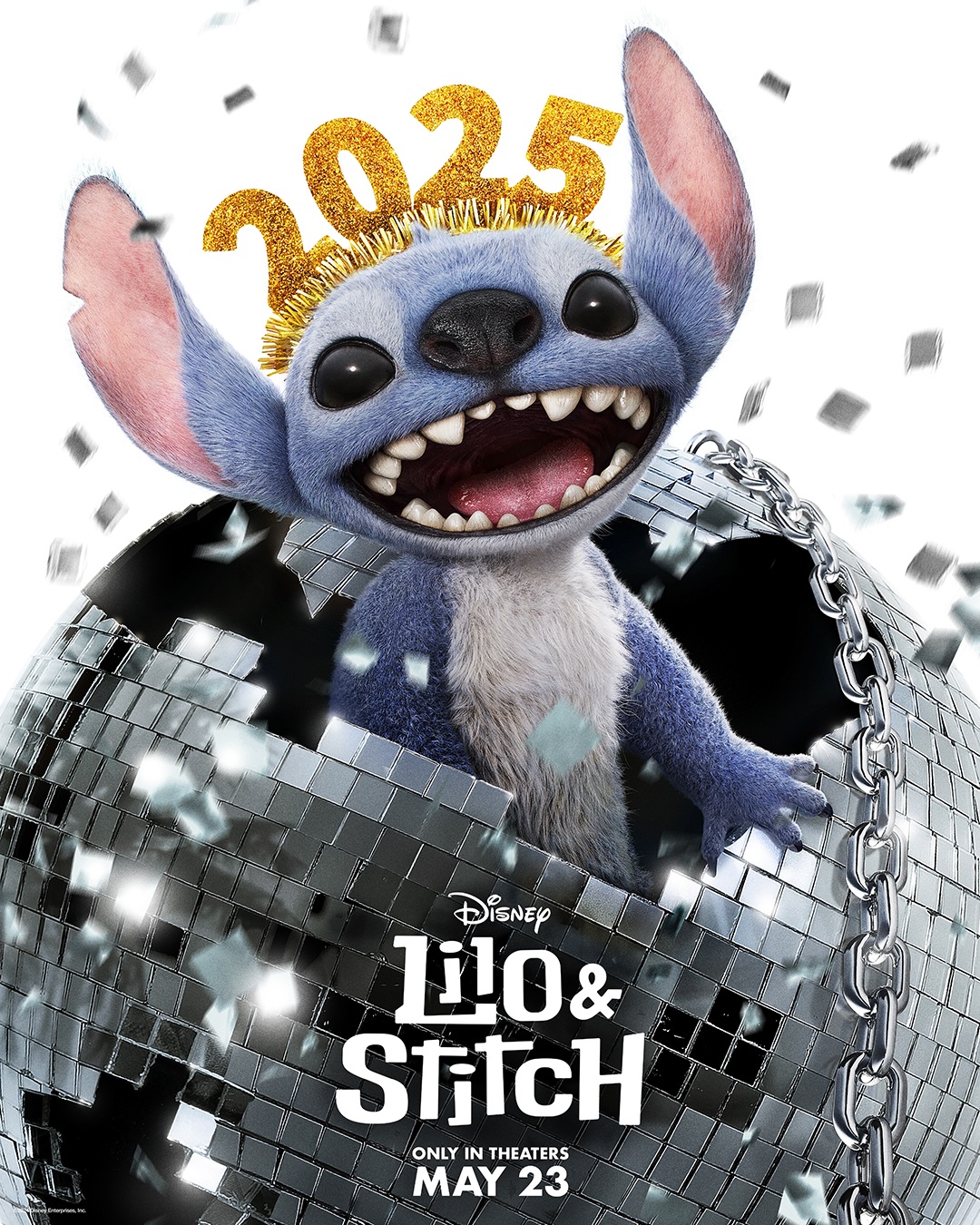 New Poster Celebrates NYE While Reminding Us Stitch Arrives in 2025 ...