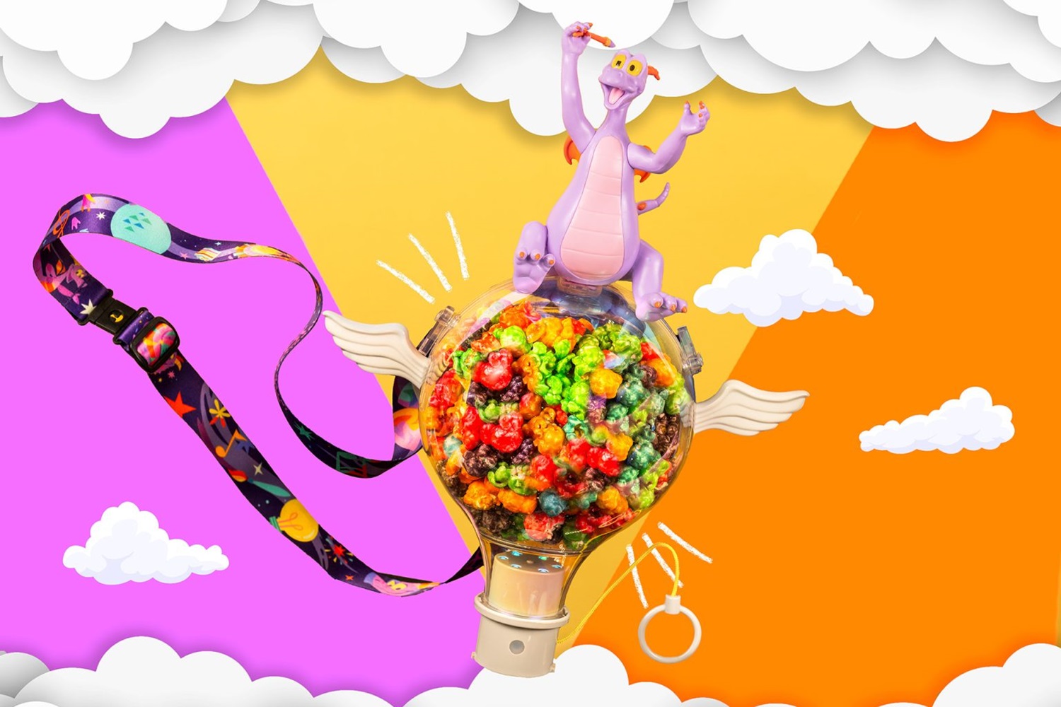 Brand New Figment Premium Popcorn Bucket Coming to EPCOT Festival of ...