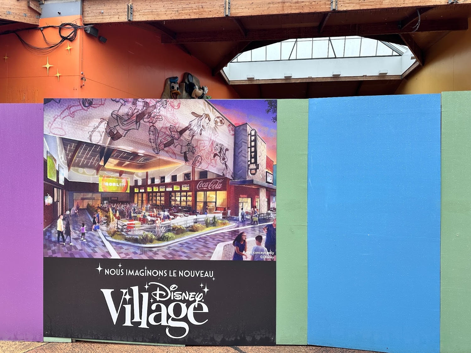 Photos: Construction Continues on Massive Remodel of Disney Village at ...