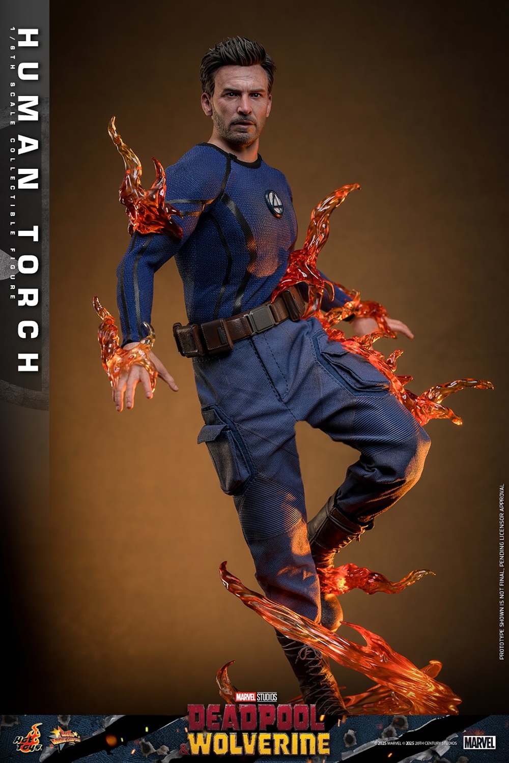 Human Torch From “Deadpool & Wolverine” Gets a Hot Toys Figure