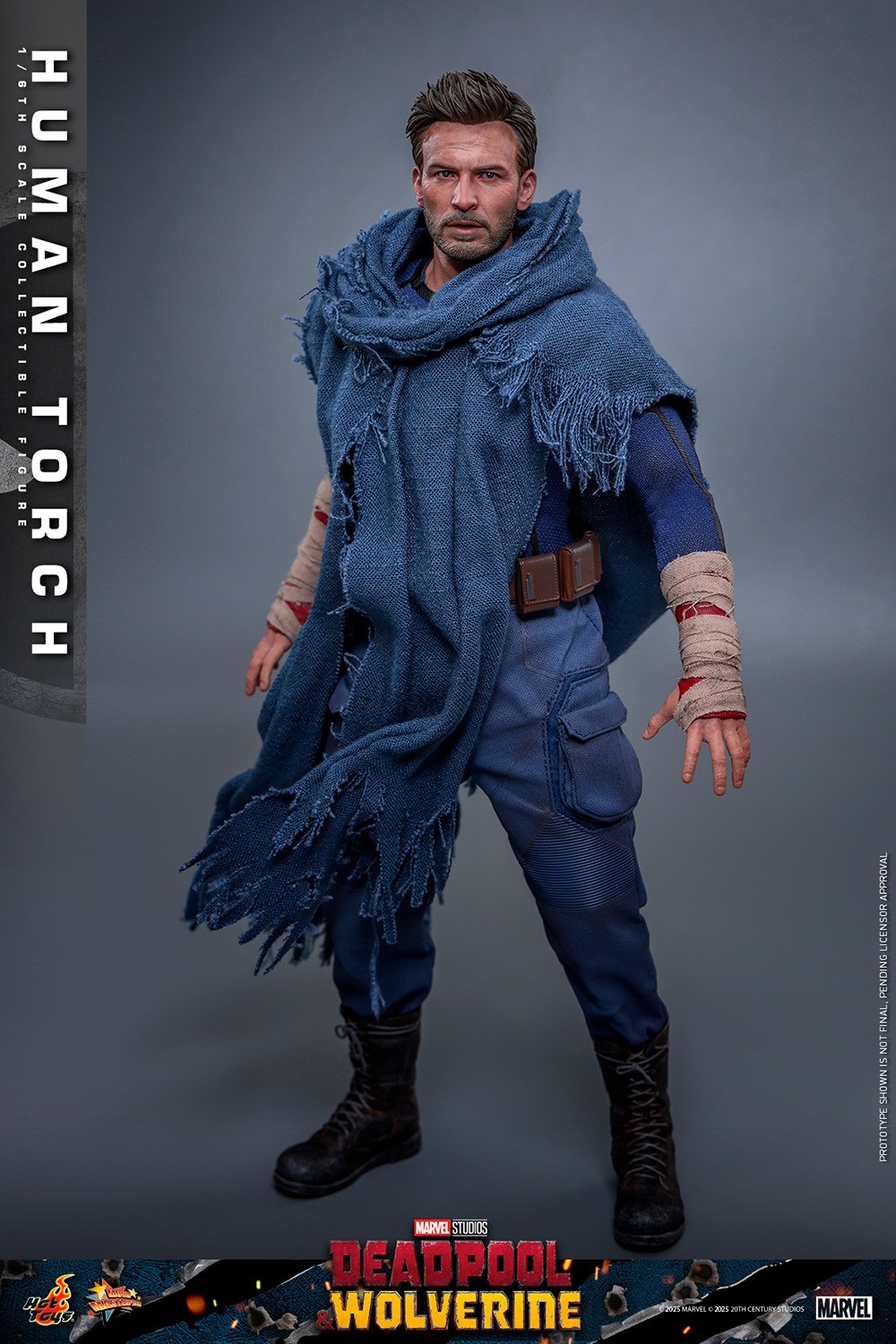 Human Torch From “Deadpool & Wolverine” Gets a Hot Toys Figure