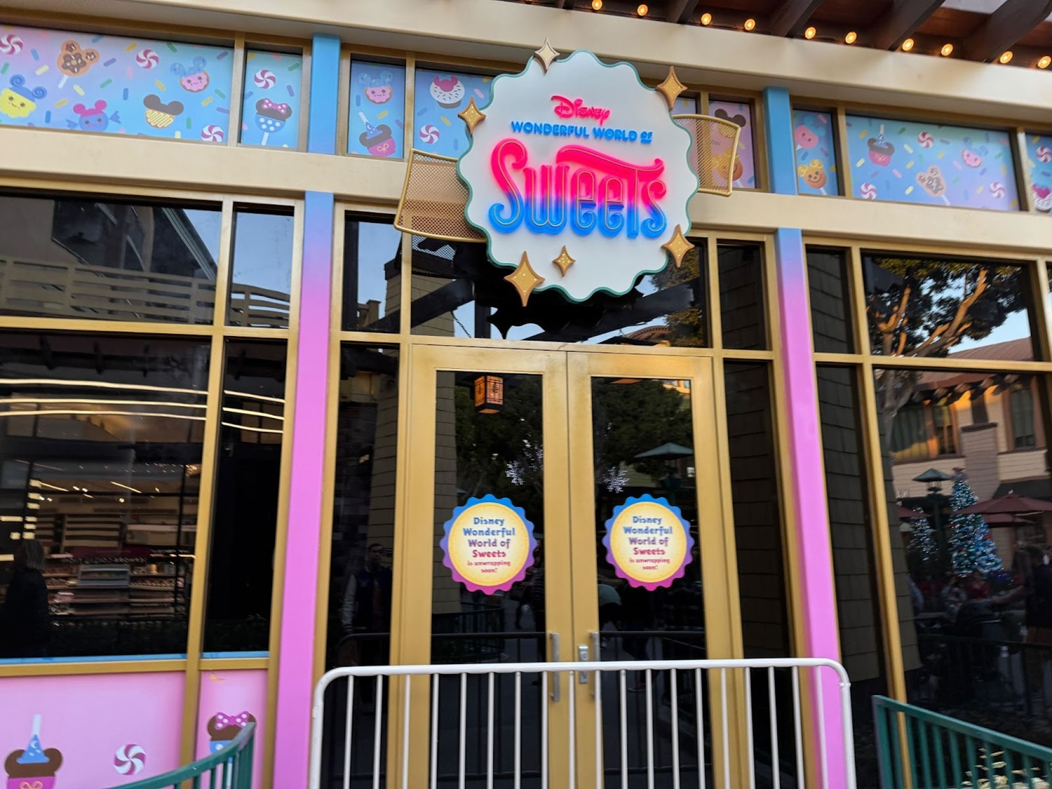 Marquee Signs Installed at New Disney Wonderful World of Sweets at ...