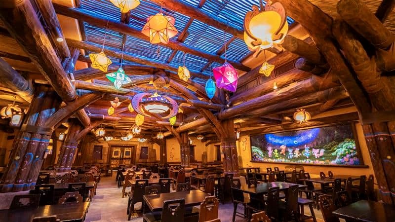 Tribal Table at Shanghai Disneyland Transformed Into Duffy and Friends ...
