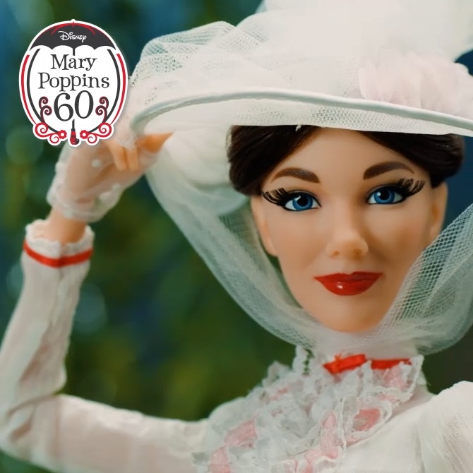 "Mary Poppins" 60th Anniversary Limited Edition Doll at Disney Store