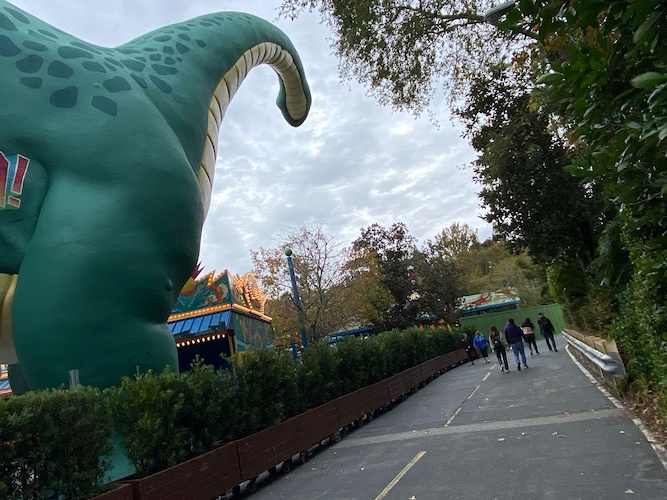 Photos / Video: Walls Appear in DinoLand U.S.A. for Major Animal ...