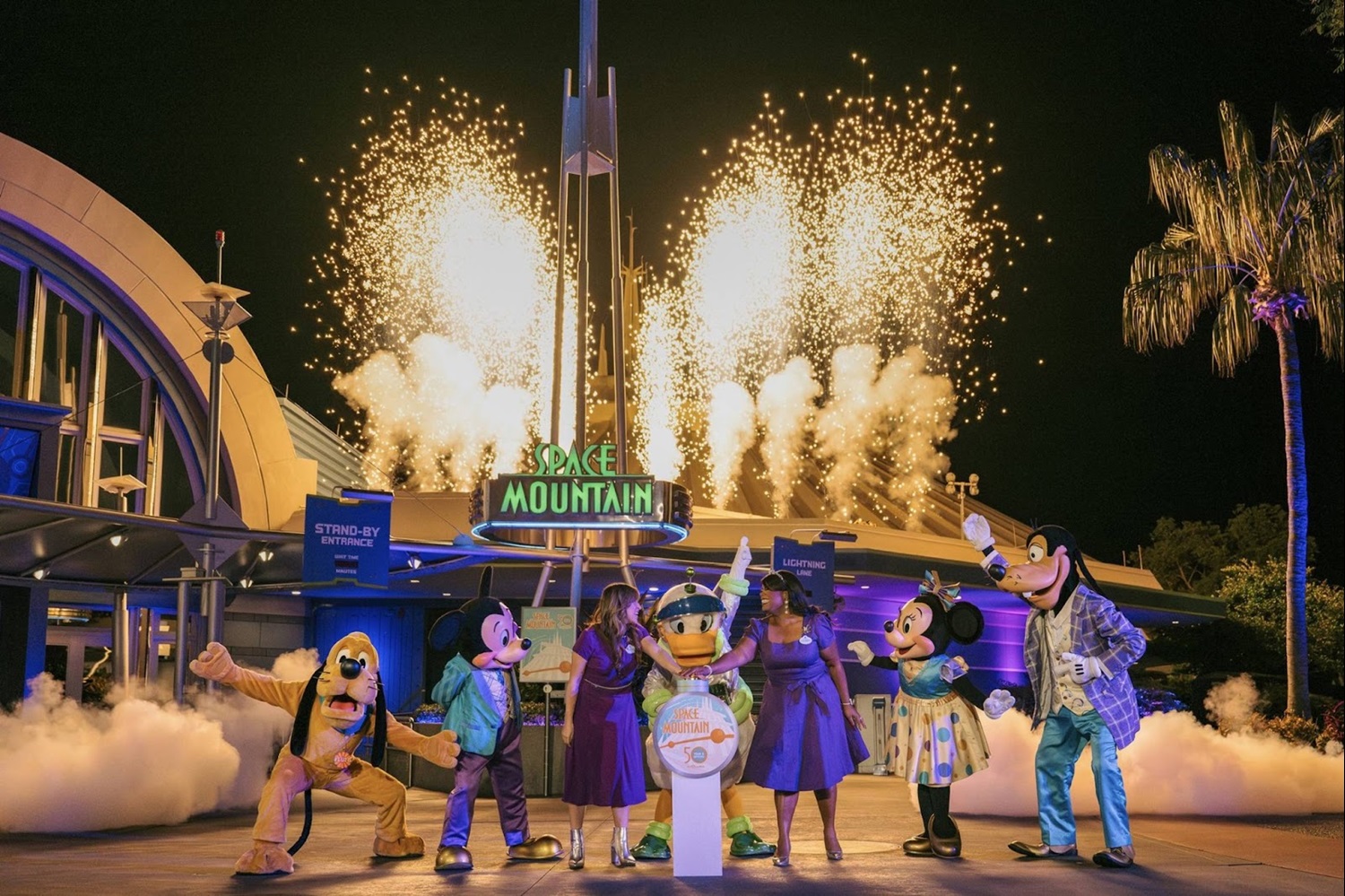 Space Mountain at Walt Disney World Celebrates 50 Years with ...