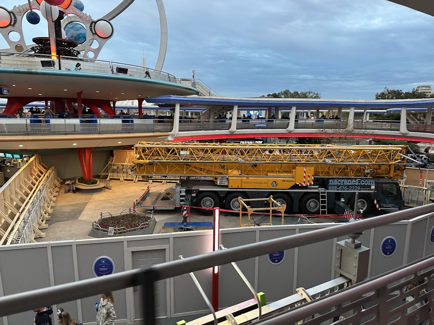 Photos: Astro Orbiter Closed as Refurbishment Work Takes Over ...