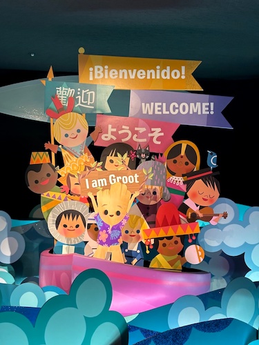 Photos: Marvel Gets Cute as “it’s a small world with Groot” Debuts at ...