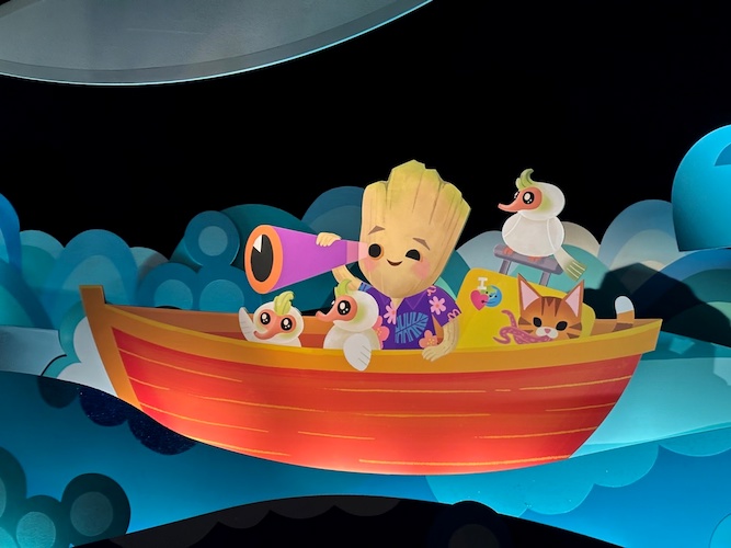 Photos: Marvel Gets Cute as “it’s a small world with Groot” Debuts at ...