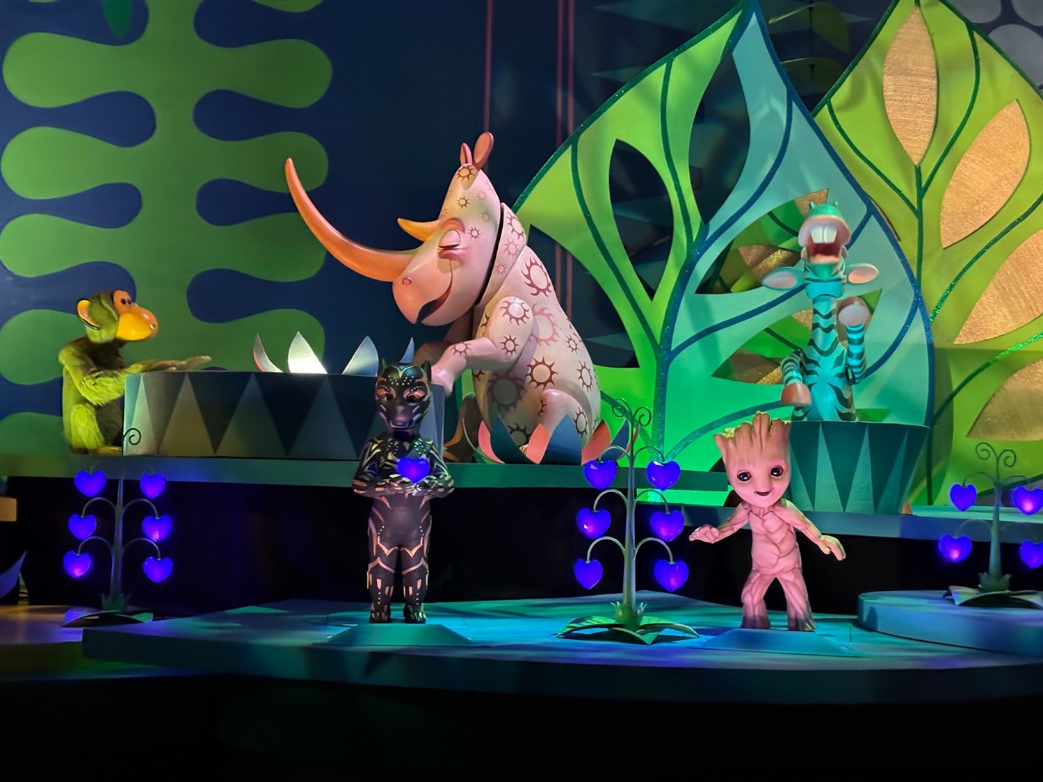 Photos: Marvel Gets Cute as “it’s a small world with Groot” Debuts at ...