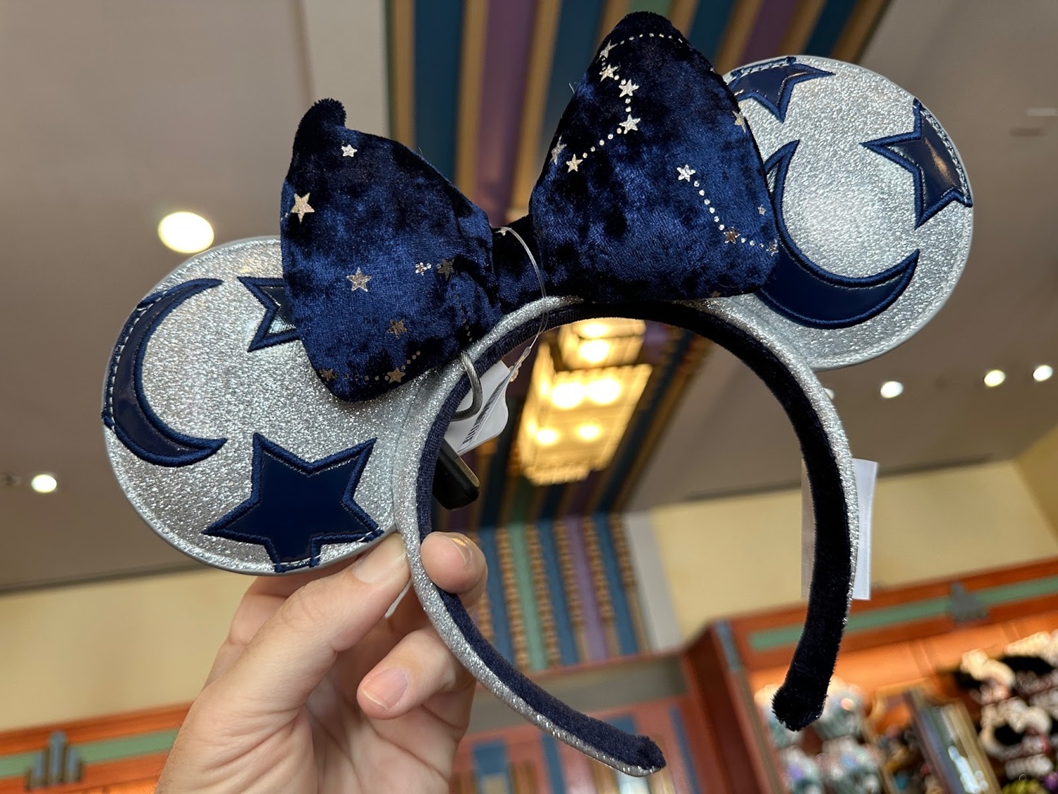 Bedazzle Yourself with Sorcerer’s Hat Inspired Mouse Ears Now Available ...