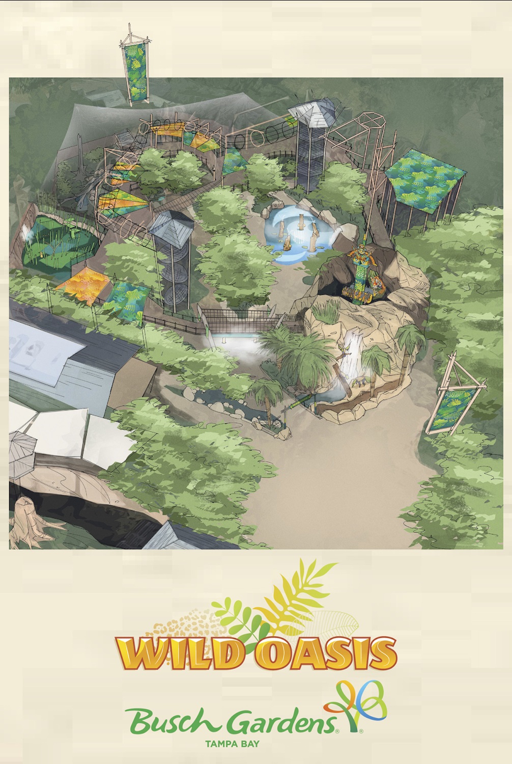 Photos/Videos: Explore the Construction Site of Busch Gardens Tampa's ...